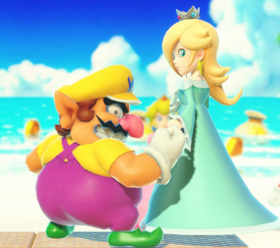 Rosalina And Wario