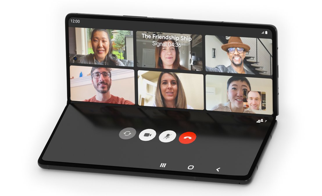 📱 @signalapp expanded for foldable devices, making it easier for users ...