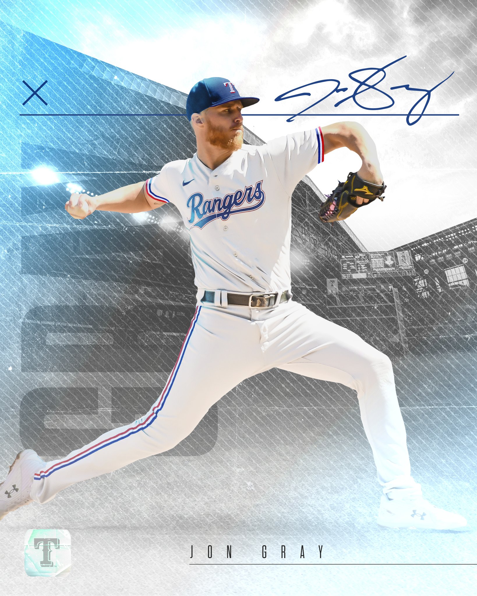 Texas Rangers on Twitter: "OFFICIAL: We've signed RHP Jon Gray to a four-year contract. https ...