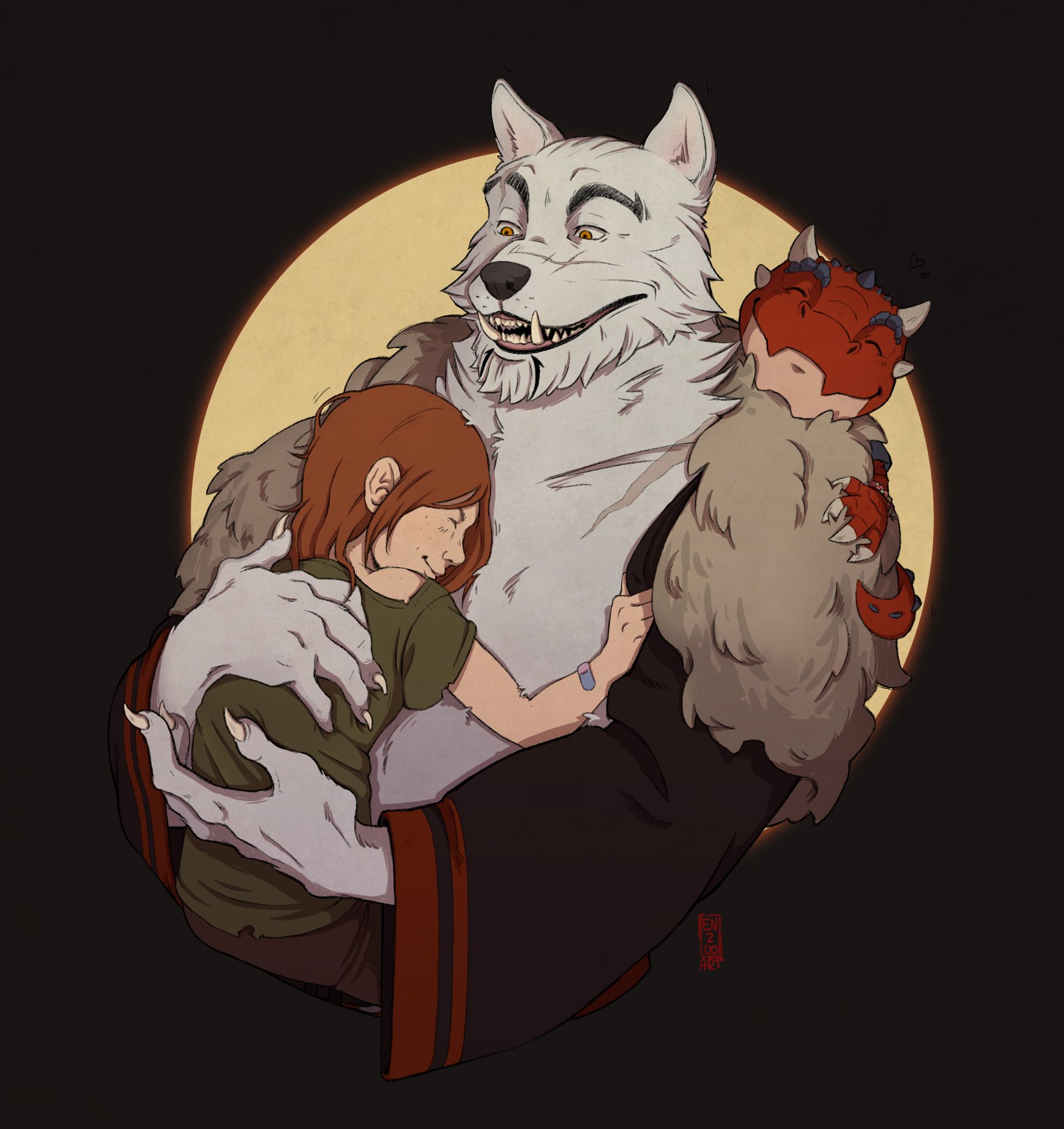 Orc Werewolf Drawings