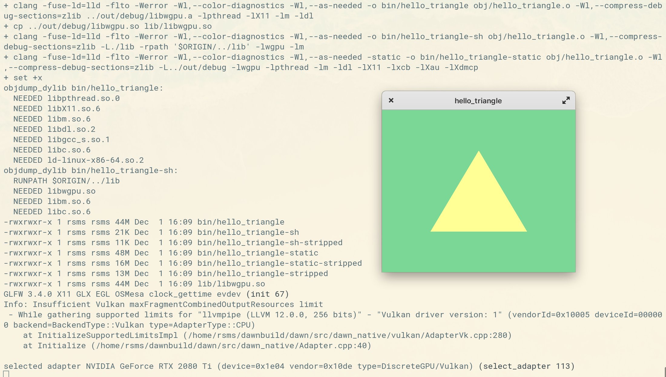 Rasmus Andersson on Twitter: "Finally! Took days to get here. Functioning Clang toolchain with ...