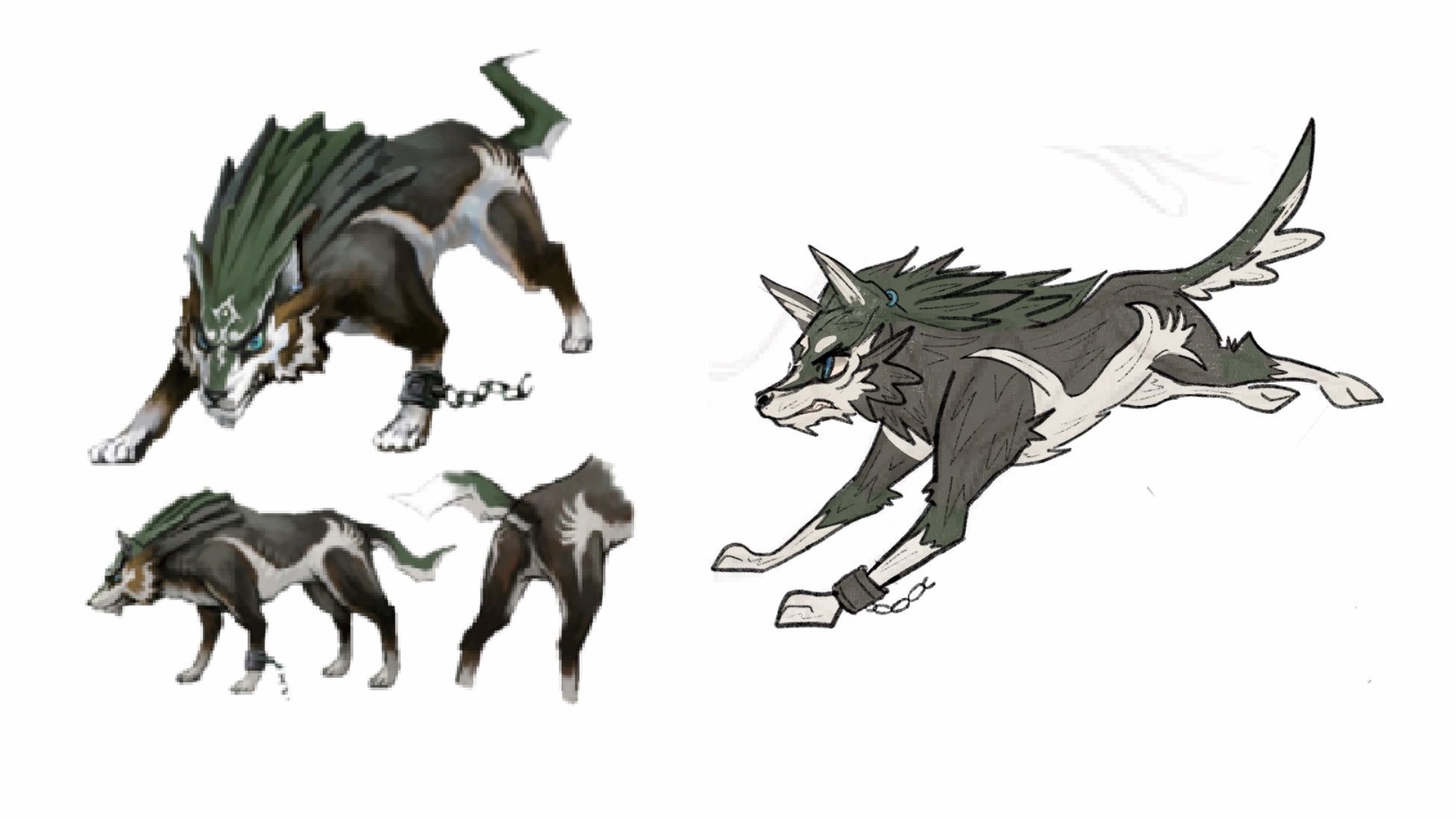 Link From Twilight Princess Wolf