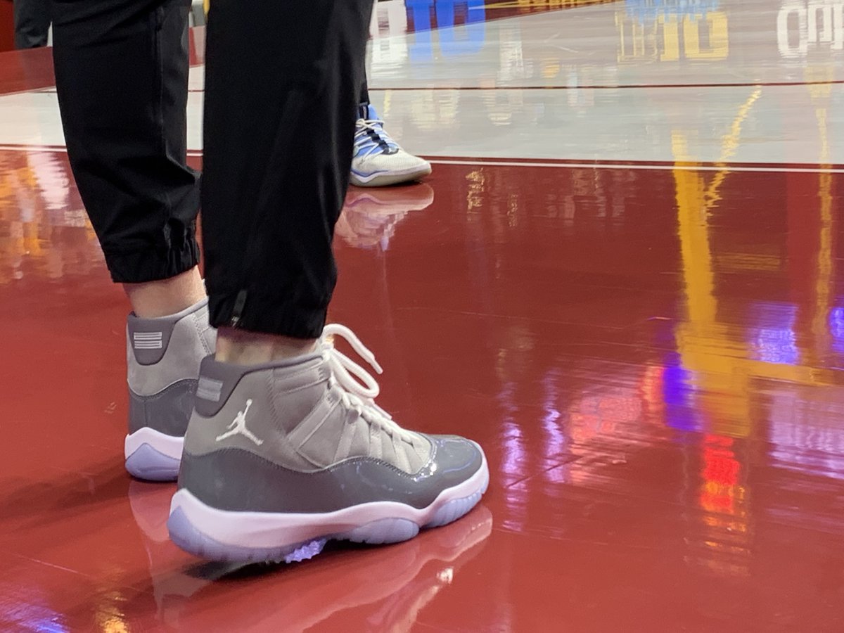 Cool Grey 11s On Feet