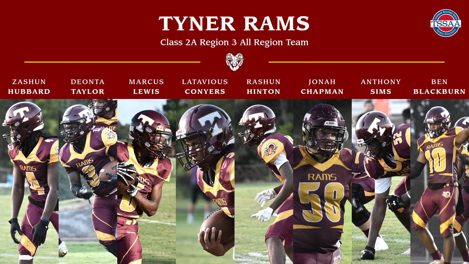 Tyner Rams Logo