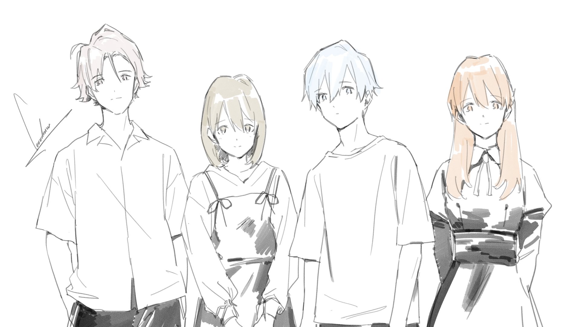 loundraw / FLAT STUDIO on Twitter: "27歳になりました。 このひと夏を通して、少し大人になった気がします。 受け取ったものを忘れずに、 また気持ち新たに ...