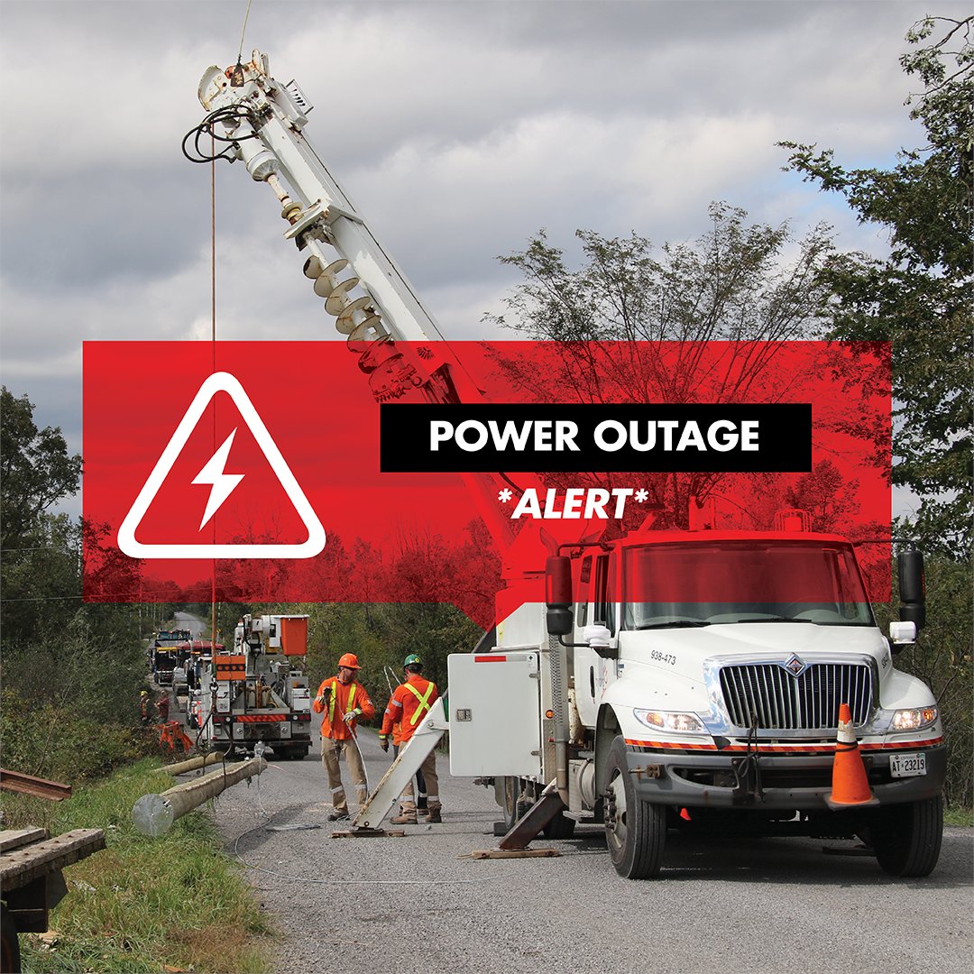 Hydro One On Twitter We Re Responding To An Outage Affecting Over