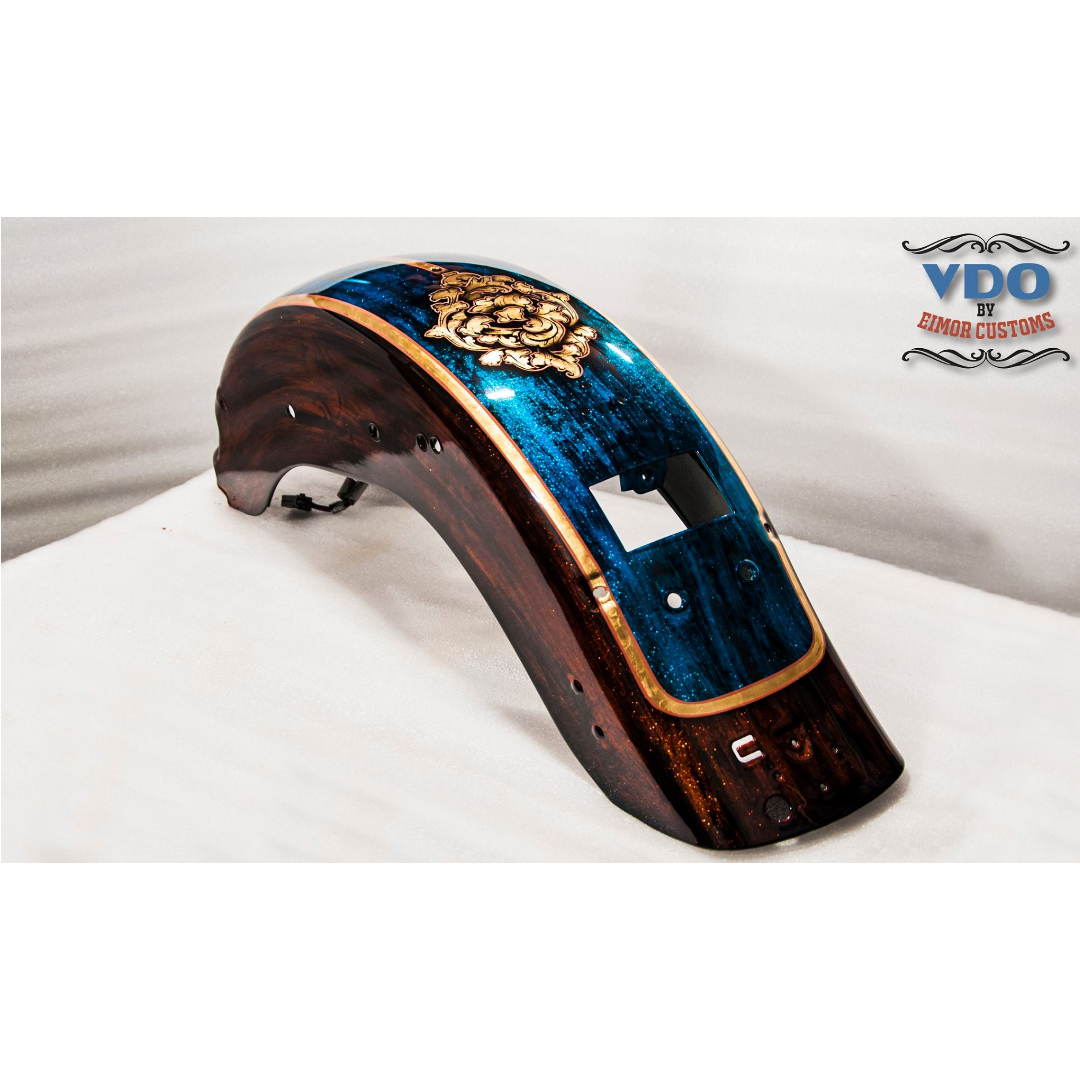 Gold Leaf Paint Motorcycle