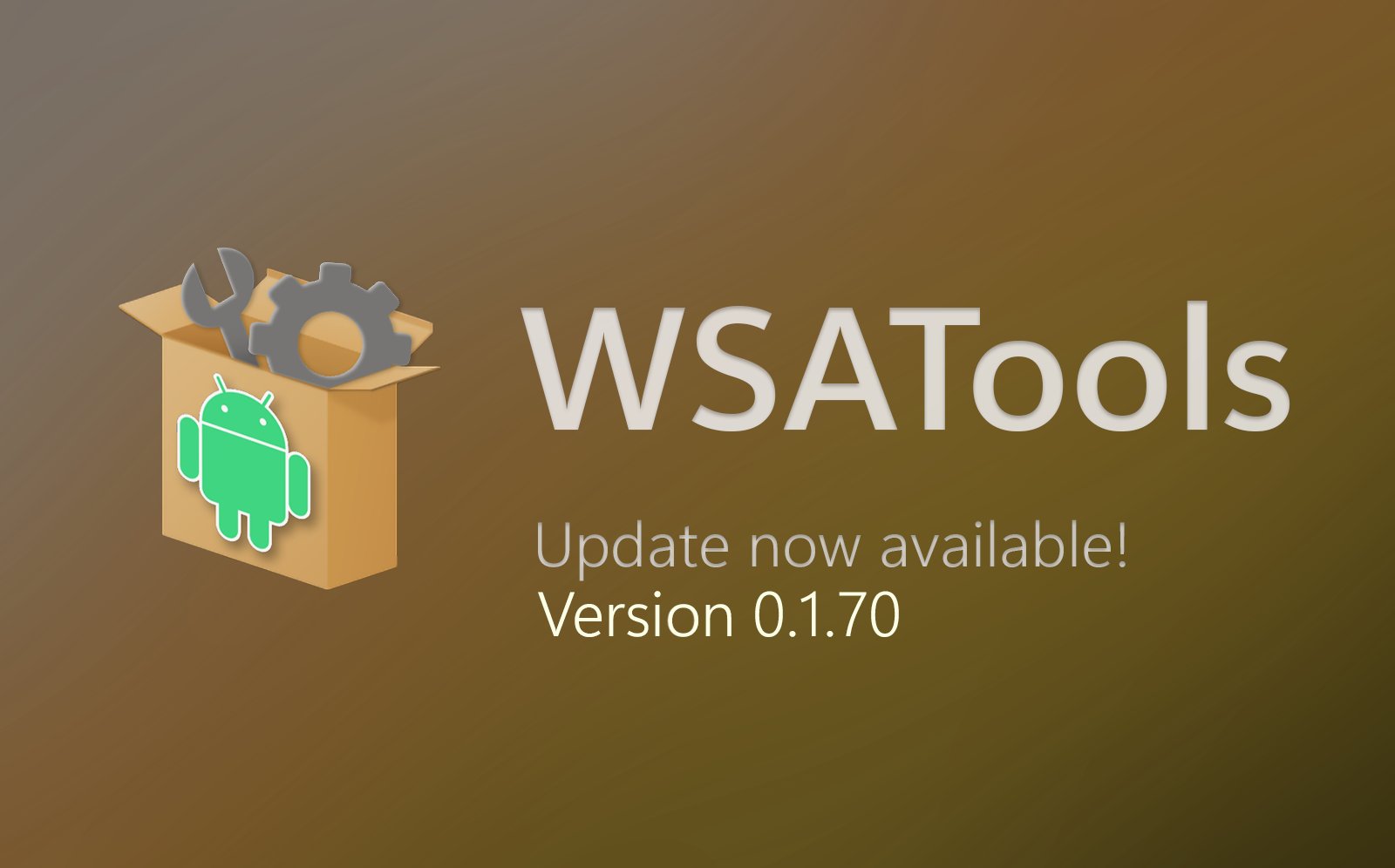 Simone Franco on Twitter: "WSATools 0.1.70 is now available: WSATools is NOW PUBLIC on the ...