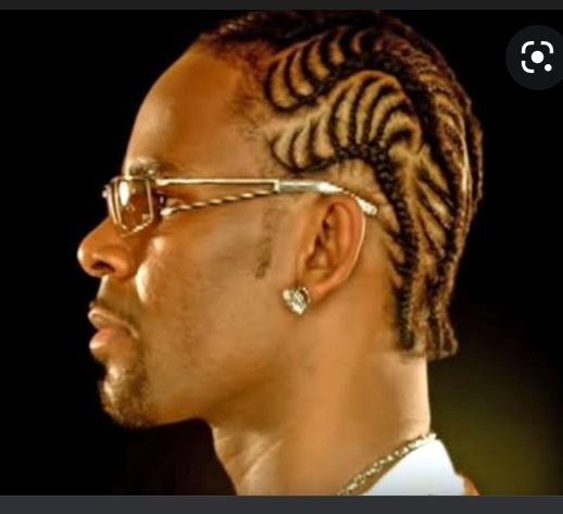 R Kelly Gold Braids