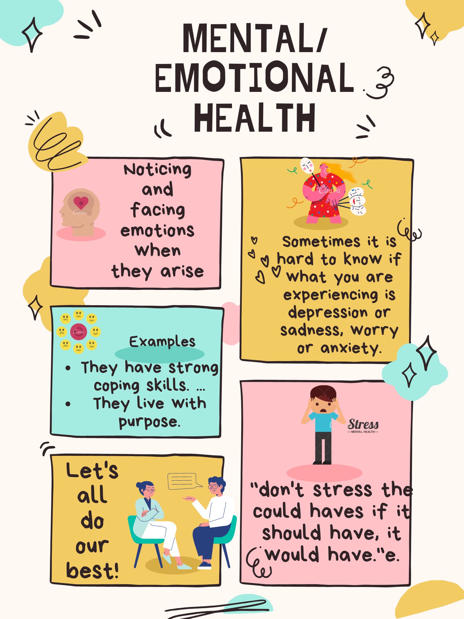 Emotional Health Examples