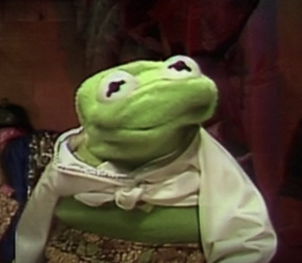 Kermit Scrunched
