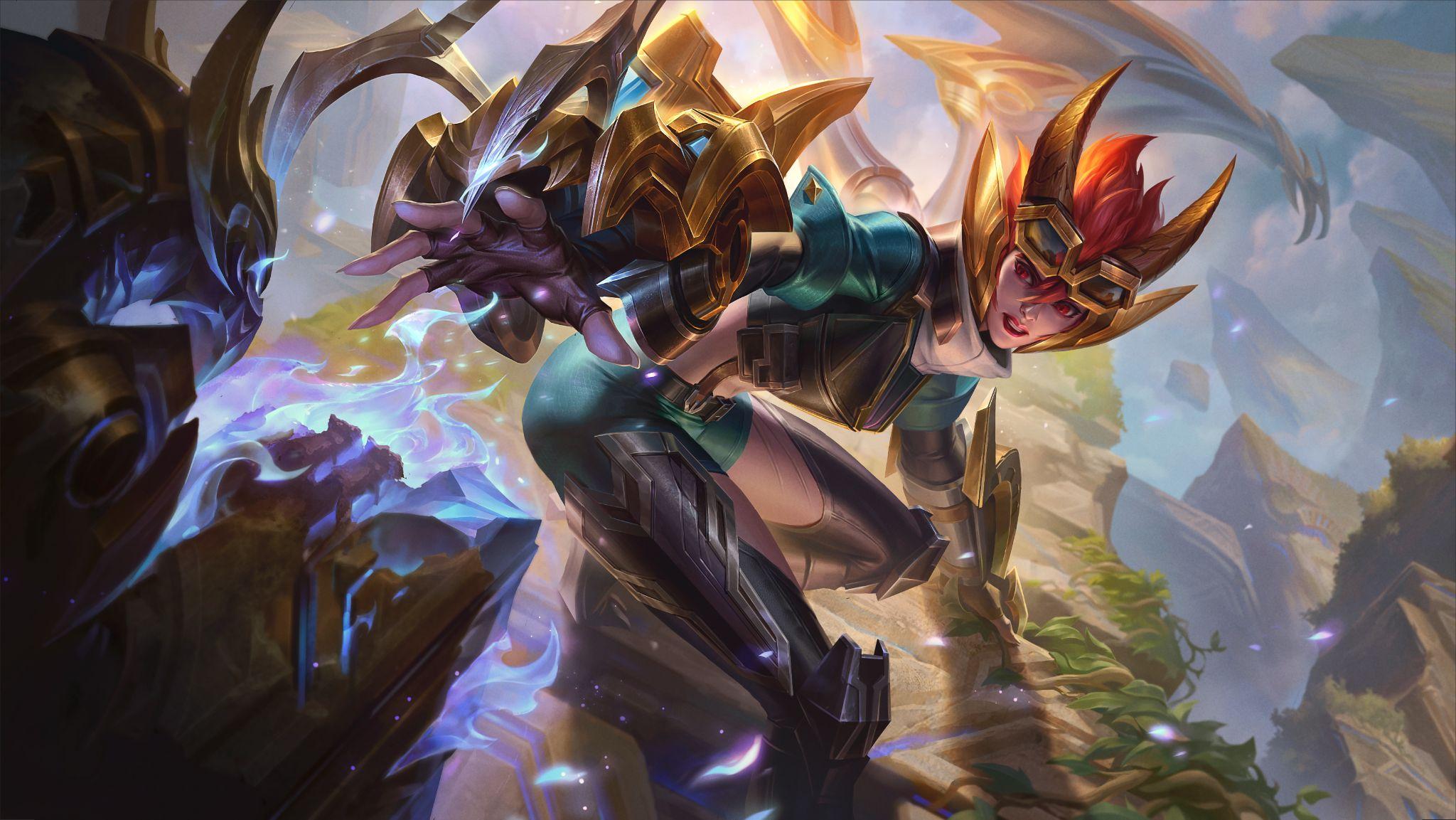 SkinSpotlights on Twitter: "Hexplorer Shyvana Splash art https://t.co/VHz6G6JWOW" / Twitter