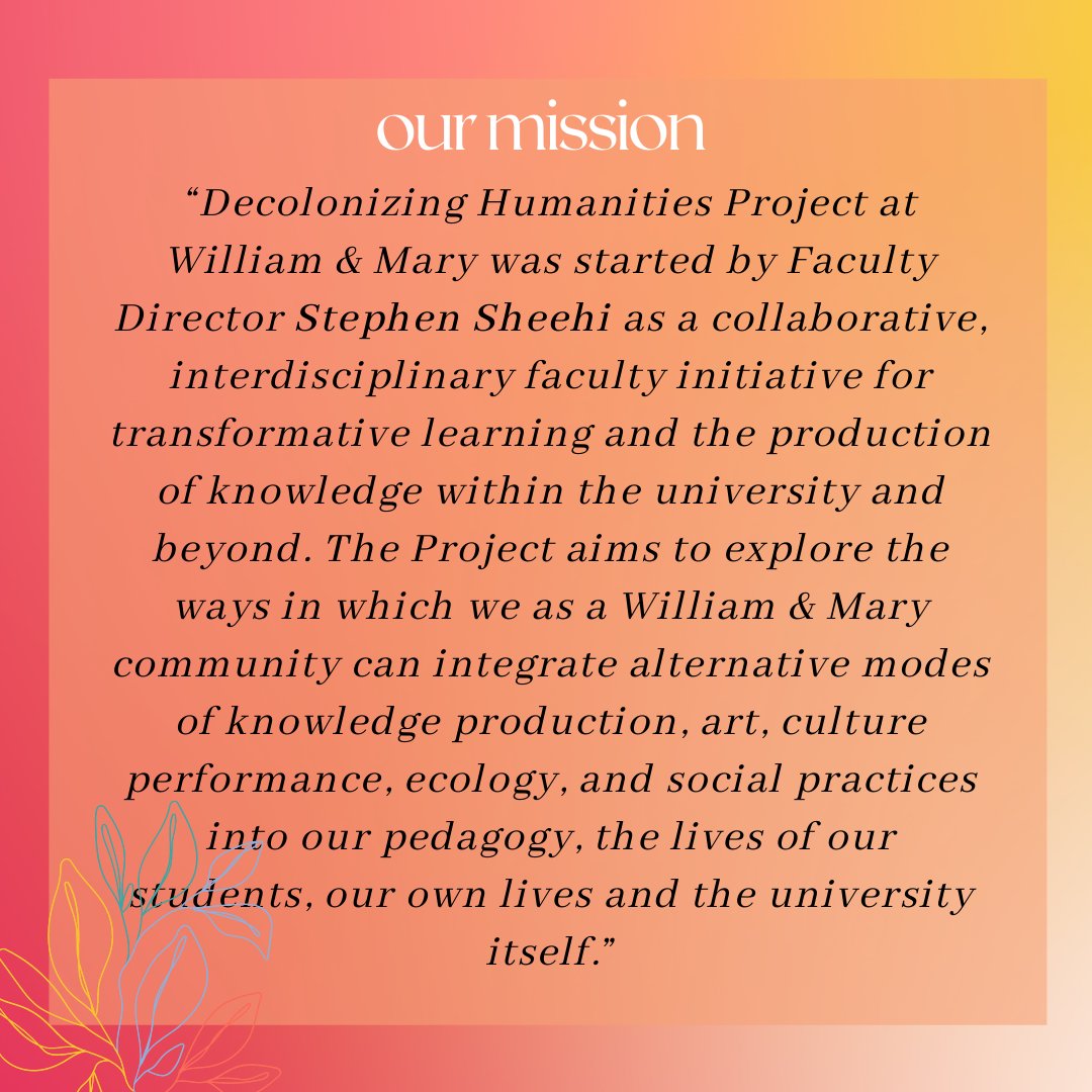 Decolonizing Humanities Project (@DHPatWM) | Twitter