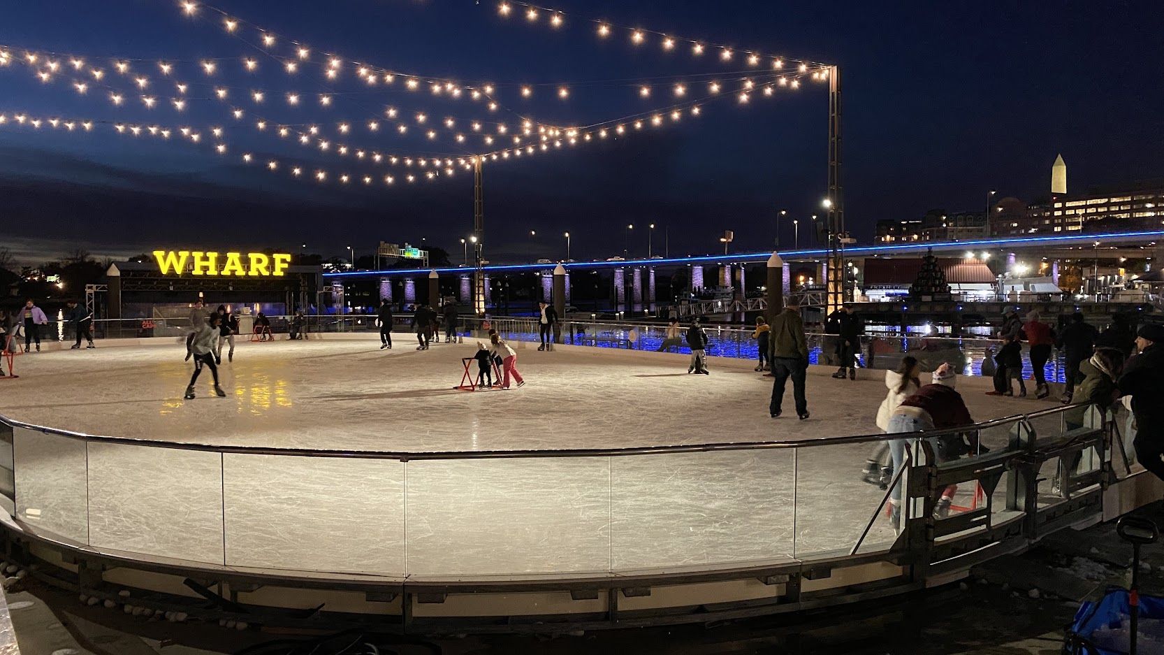 Beautiful Ice Skating Rink