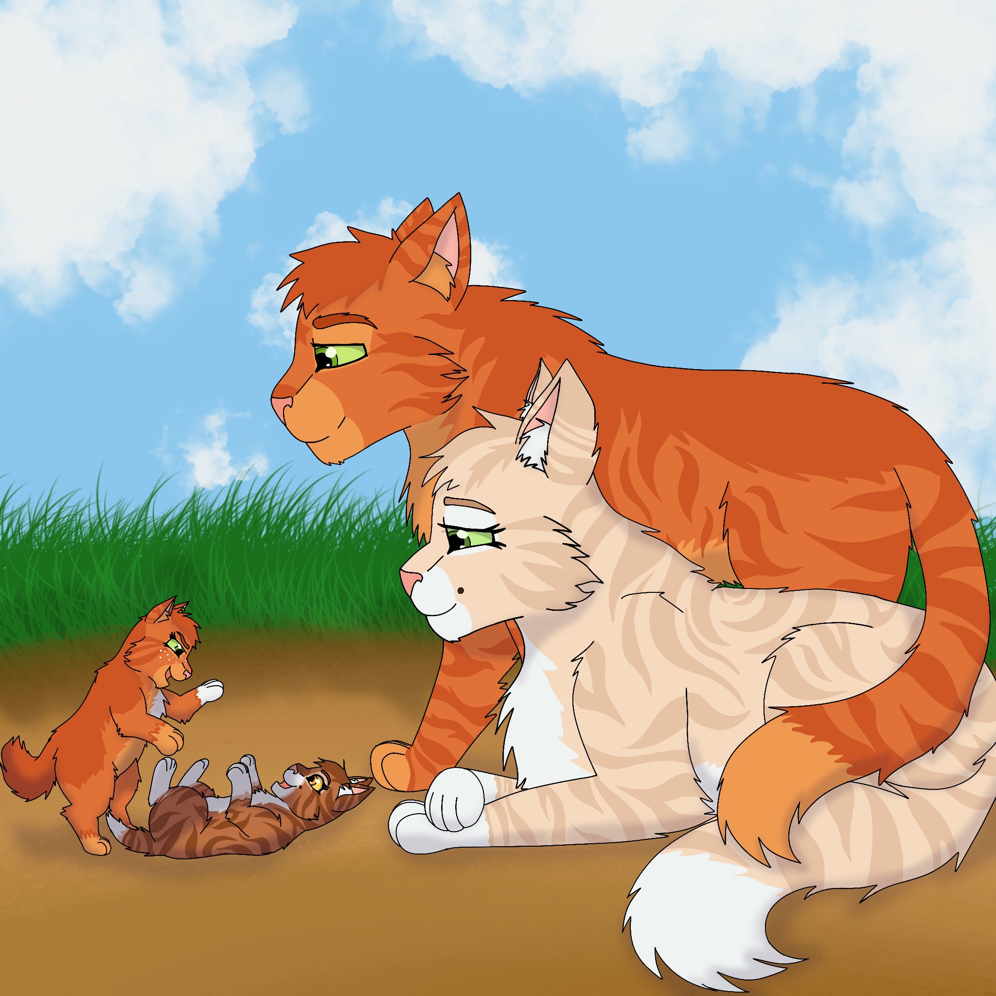 Firestar And Sandstorm And Their Kits