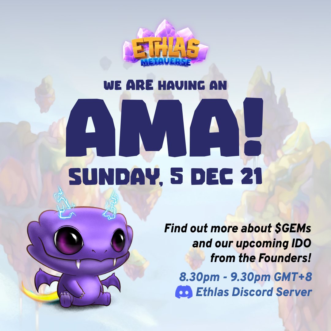 Ethlas | $ELS live on Gate.io & MEXC on Twitter: "Part 2 of our AMA with the Ethlas founding ...