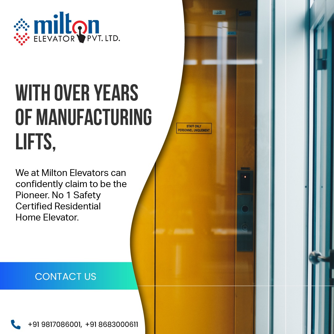 Milton Elevator Pvt Ltd (@MiltonelevatorP) | Twitter