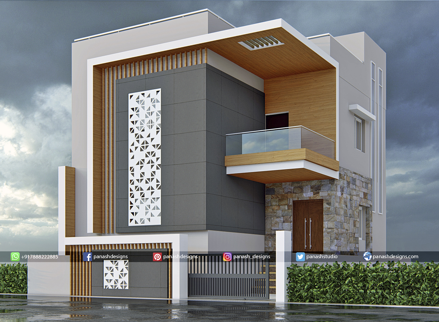 3 Storey Apartment Building Design