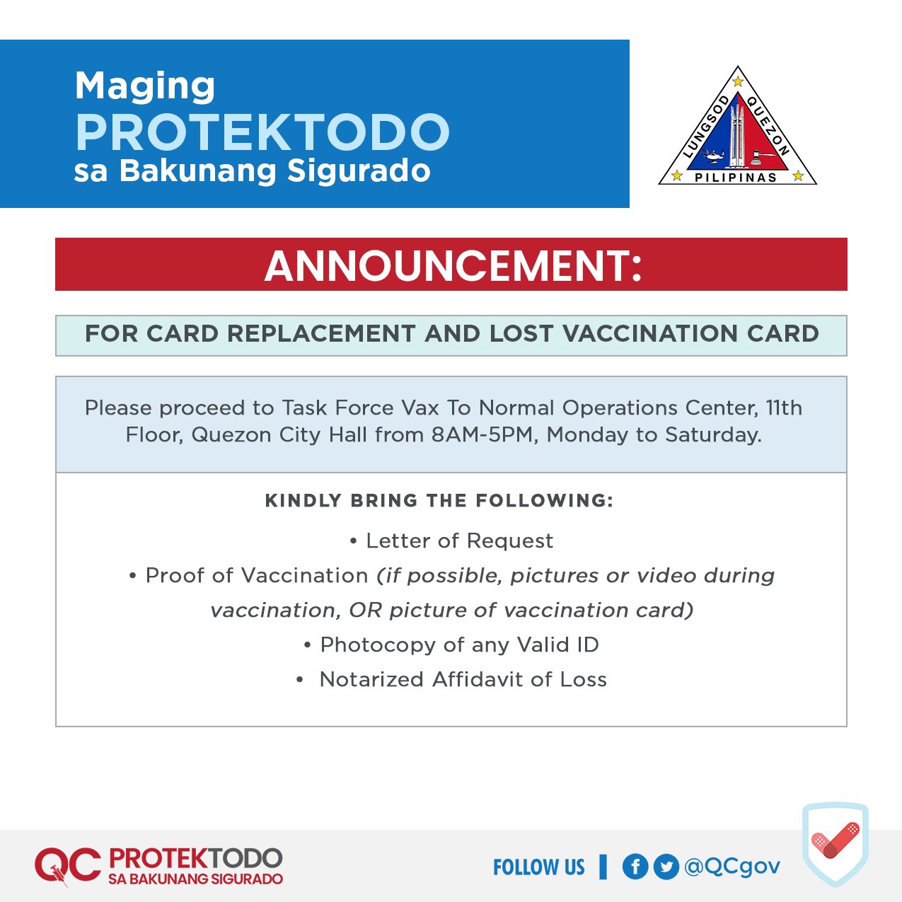 Quezon City Vaccination Call For Volunteers: Bakunahan Sa Diliman