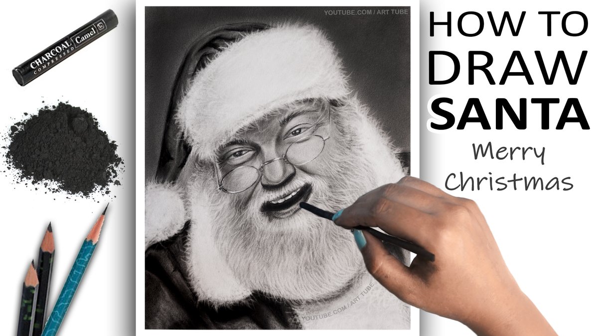 Santa Claus Drawing Tutorial