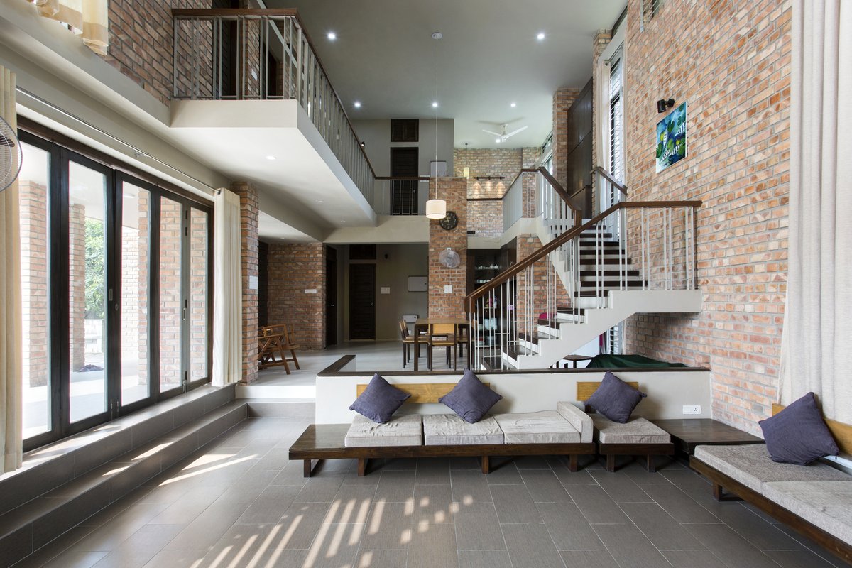 Weekend Retreat | معتكف عطلة نهاية الأسبوع تصميم : Lightscape Architects المكان : بنغلاديش 🇧🇩 ...