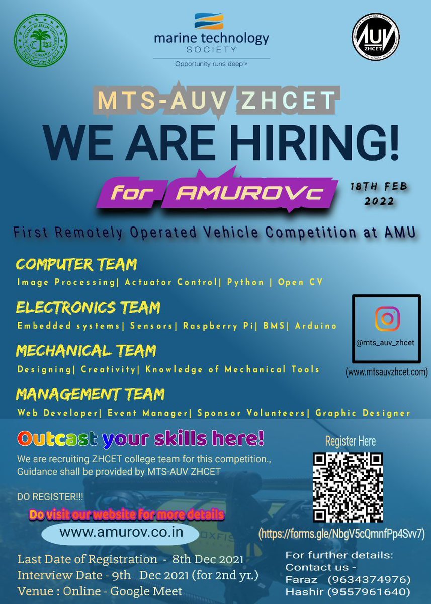 MTS AUV ZHCET CLUB (@mts_auv_zhcet) | Twitter