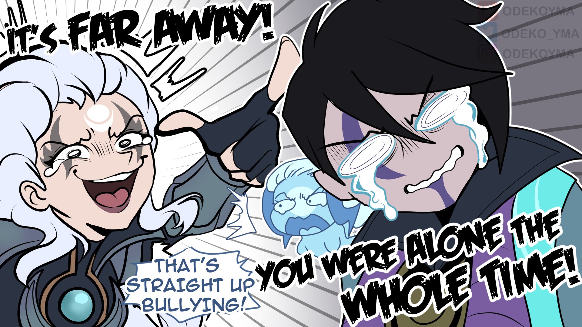 Odeko Yuumi 🌸 🇺🇦 on Twitter: "When your distant relative suddenly shows up and tries to talk to ...