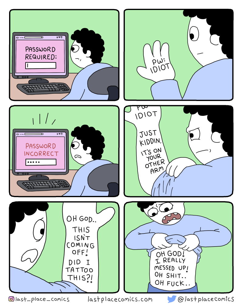 「🖥️New comic: Password Required🖥️ 」|Zach | Last Place Comicsの漫画