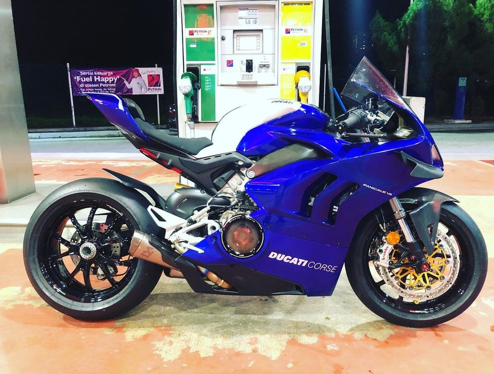 Ducati Superbike Blue