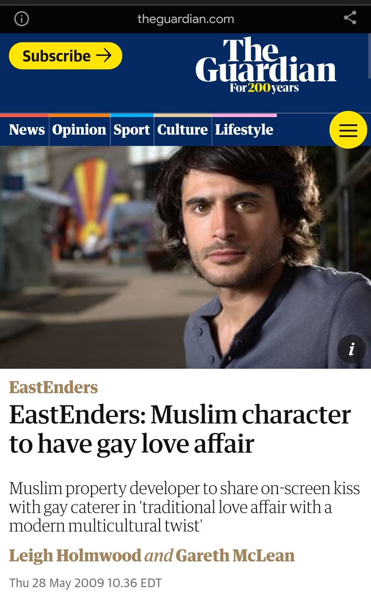 EASTENDERS WEIRDO "MUSLIM" PLOT: A THREAD Flagged to me several weeks ...