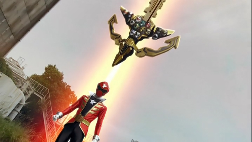 Gokai Red Gold Mode