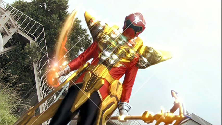 Gokaiger Red Gold Mode