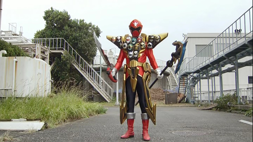 Gokaiger Red Gold Mode