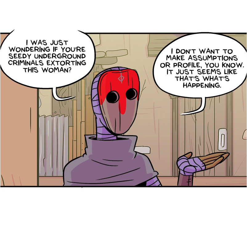 「One of my favorite moments I wrote in Elf & Warrior. 」AC Stuartの漫画