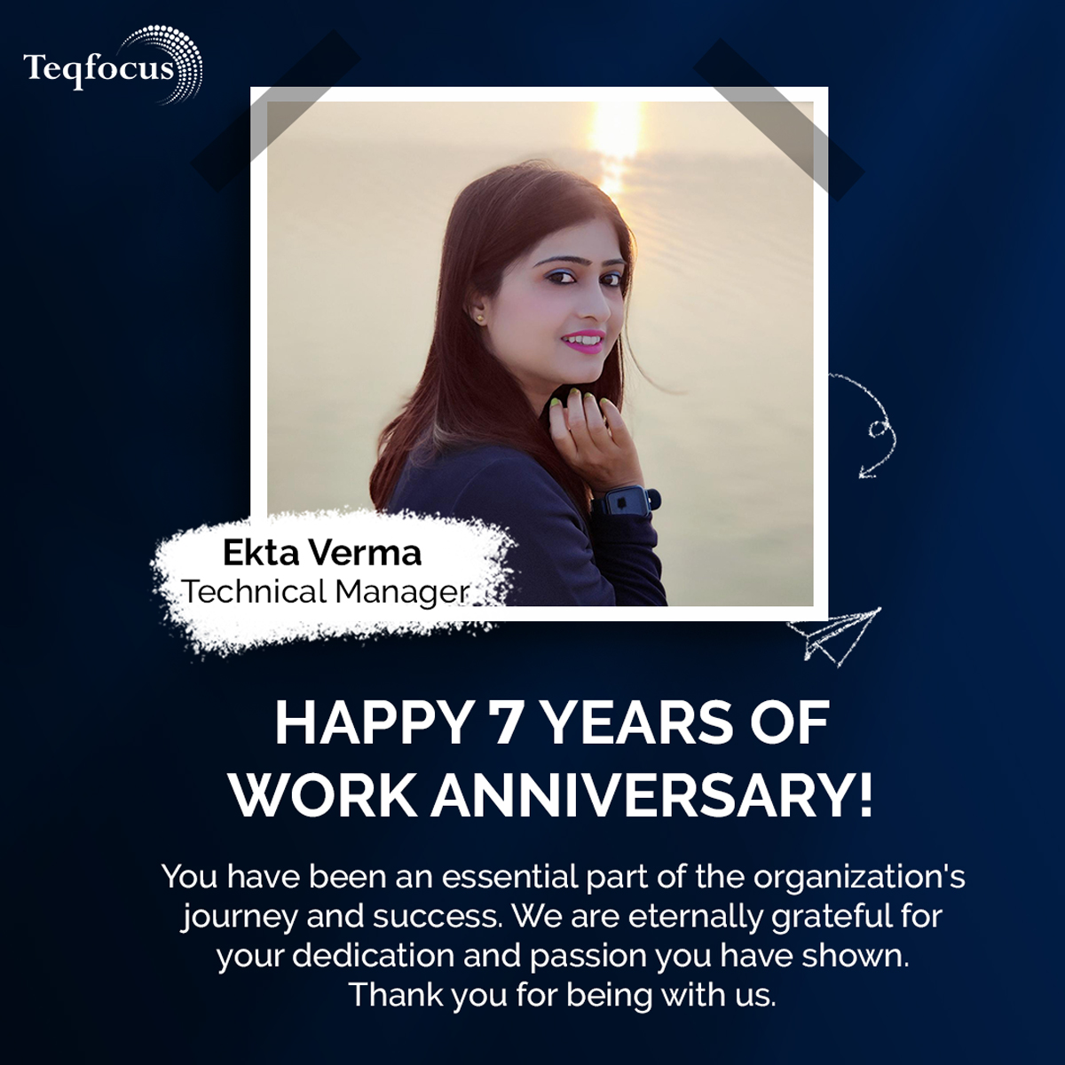 Happy 7th Work Anniversary Images