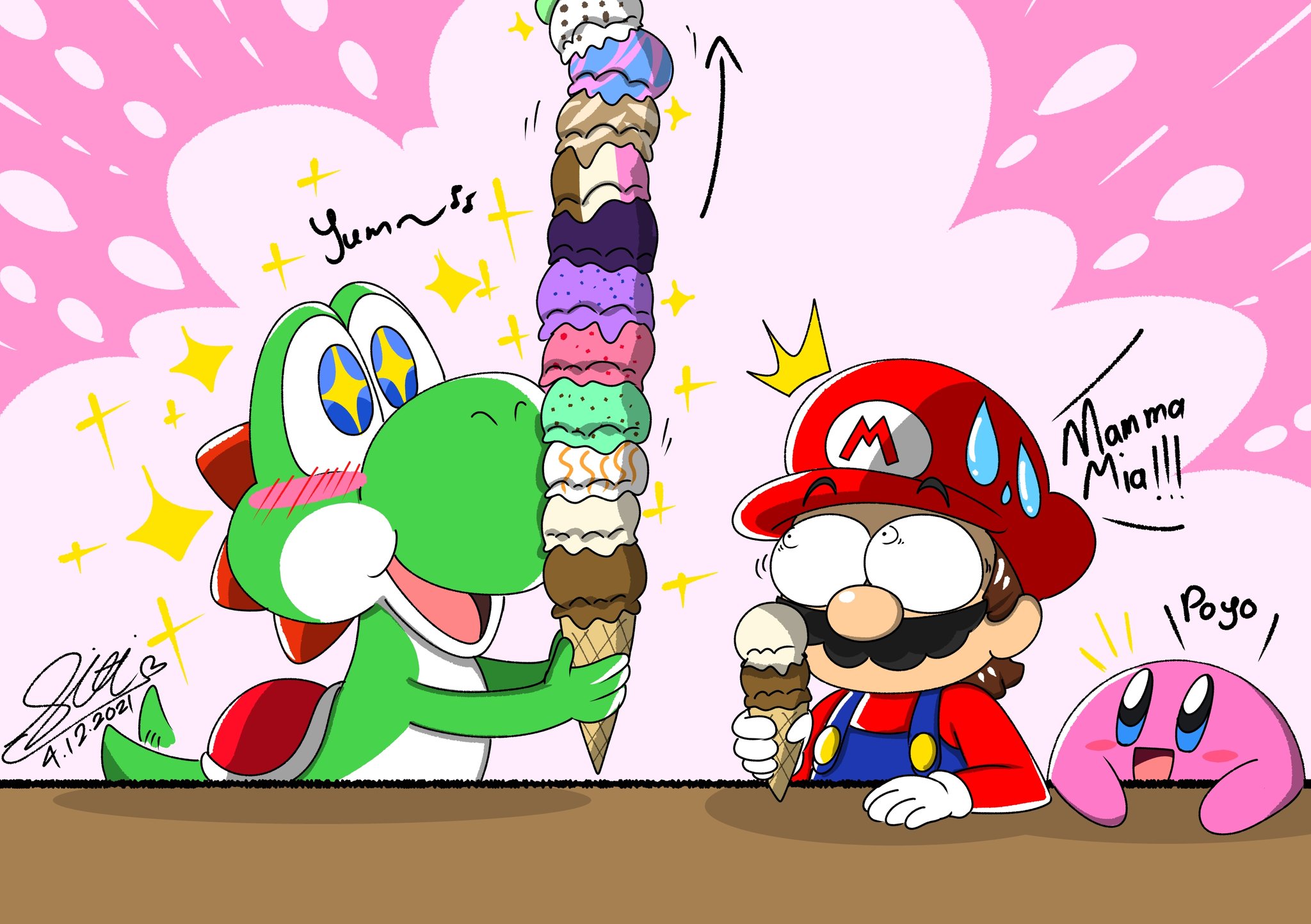 Yoshi Eat