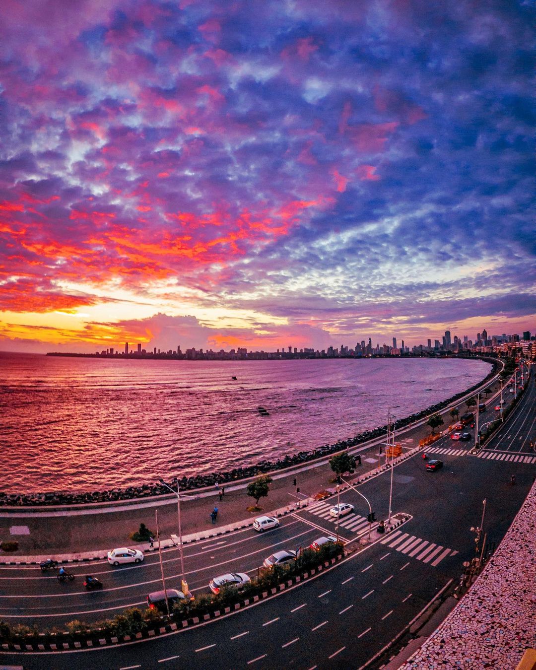Marine Drive Sunset