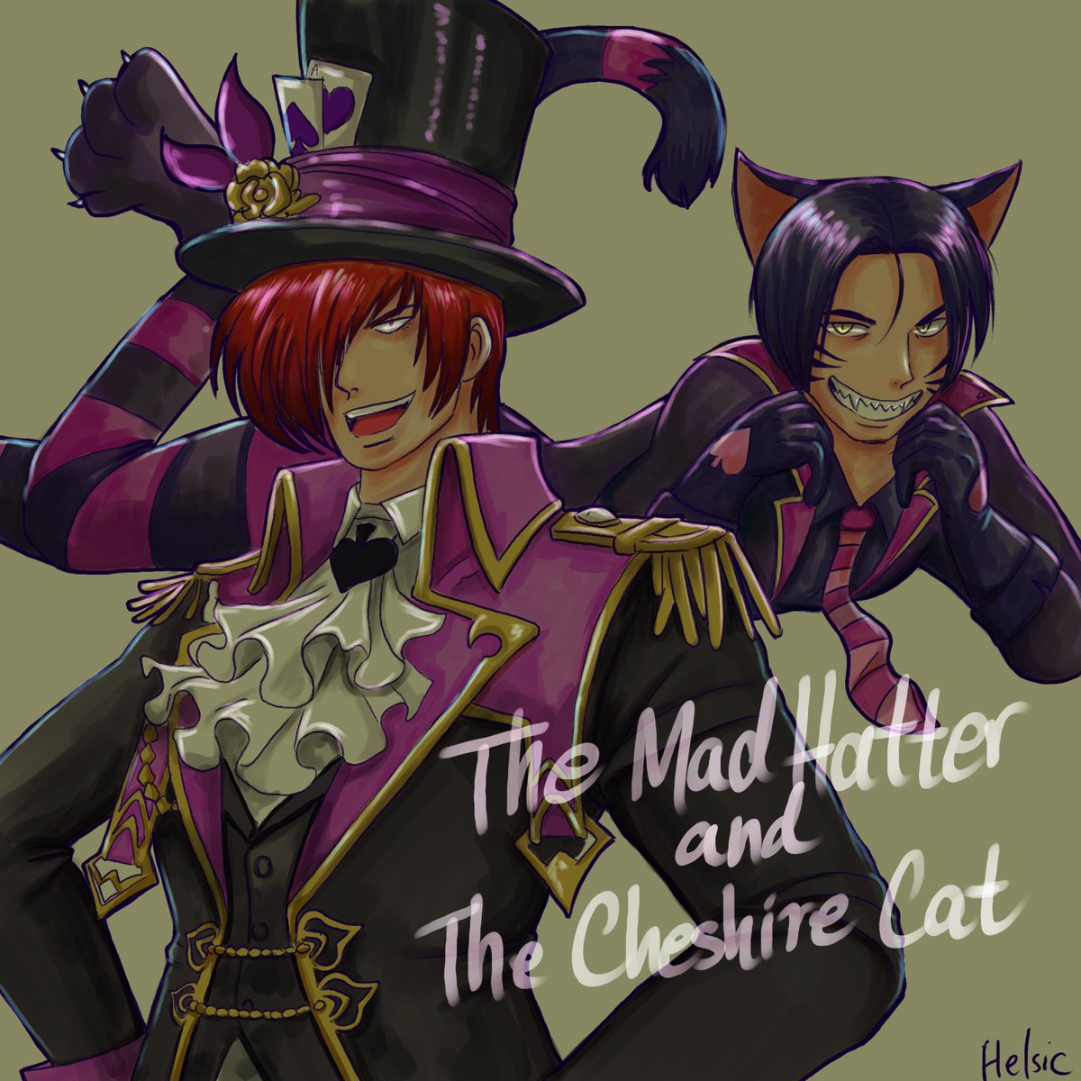 Anime Mad Hatter Drawing