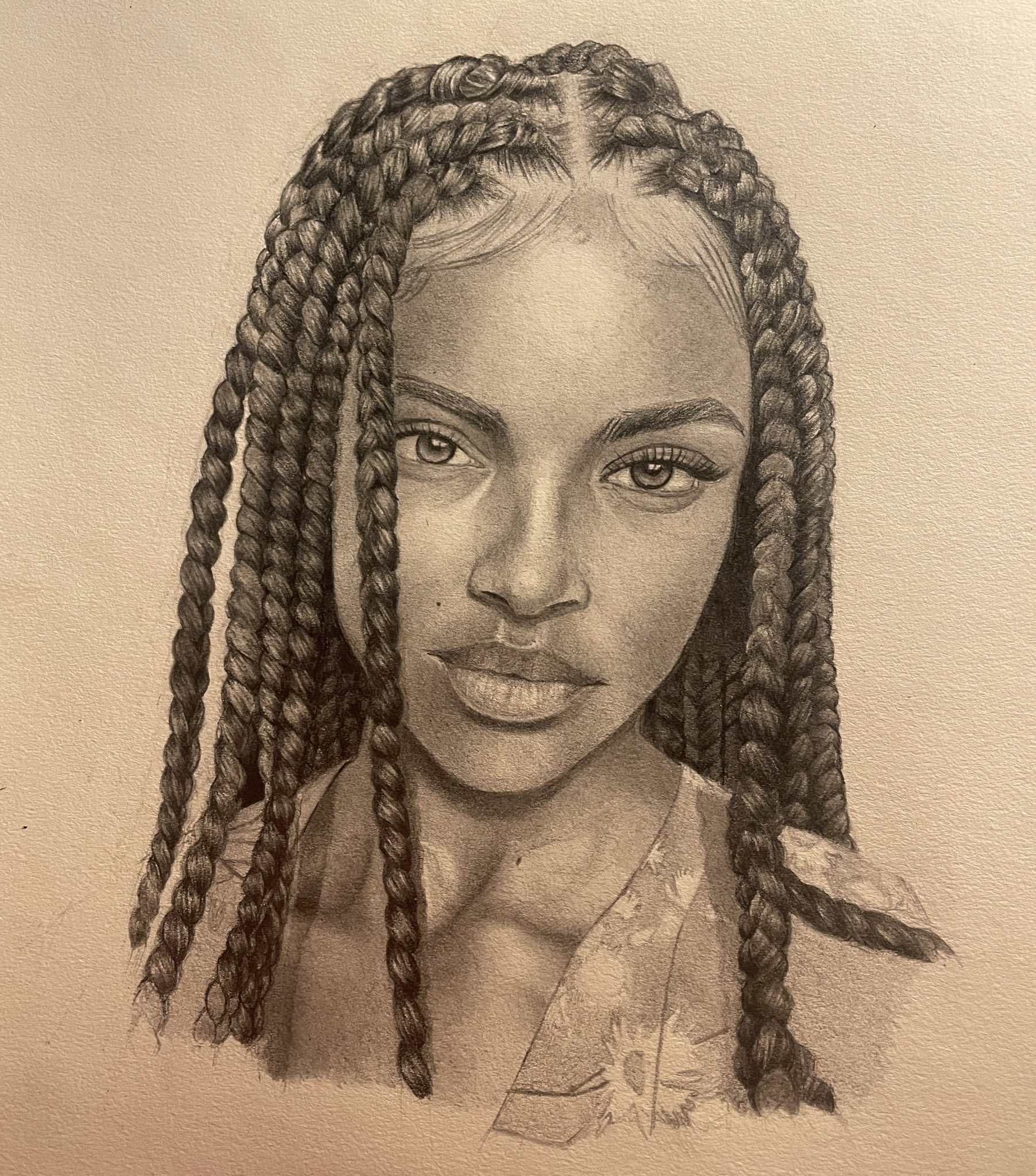 How To Draw Realistic Braids