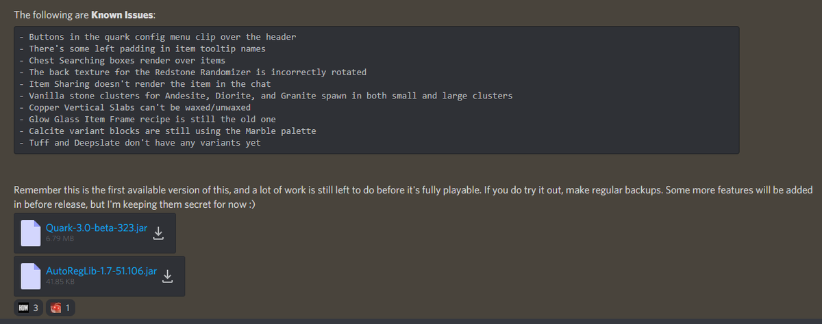 Quark 3.0 (Forge 1.18) is available for beta testing for supporters : r ...