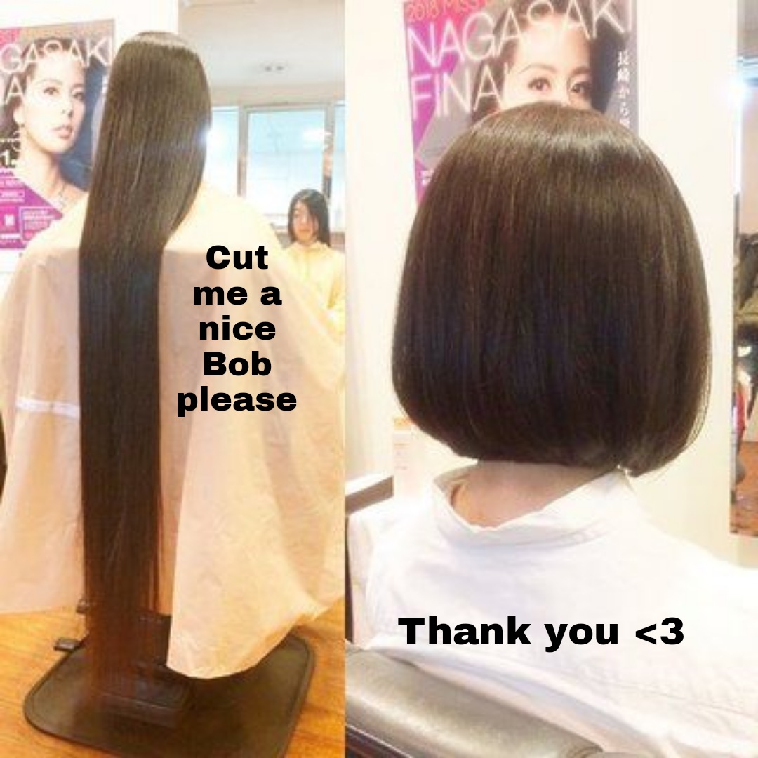 Super Long Hair Cut Off