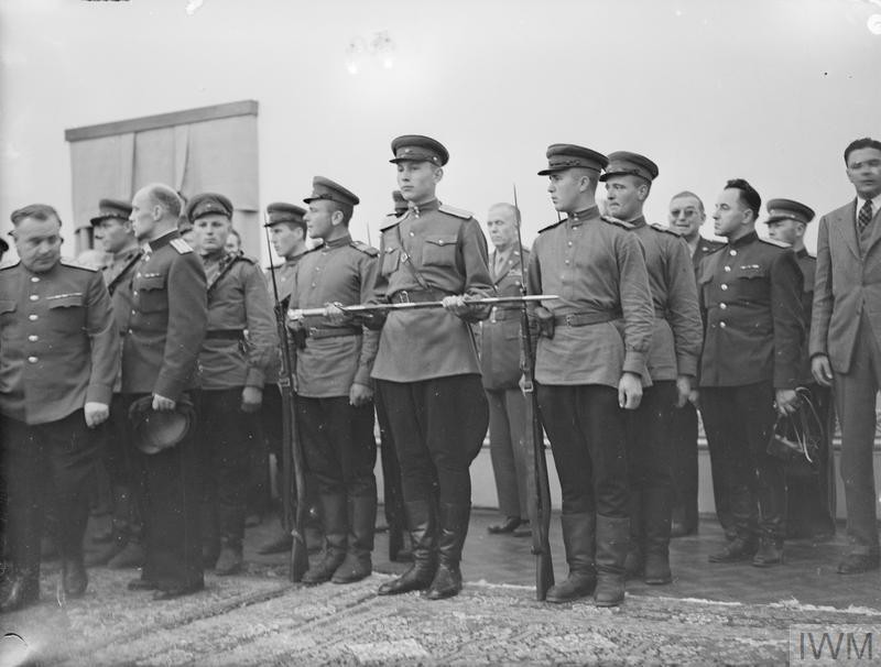 In Tehran, Winston Churchill presents Stalin with the “Sword of ...
