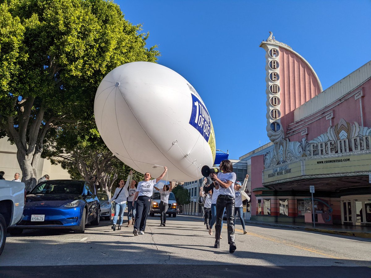 SAN LUIS OBISPO THE BLIMP HAS ARRIVED Wild sights at the start of the ...