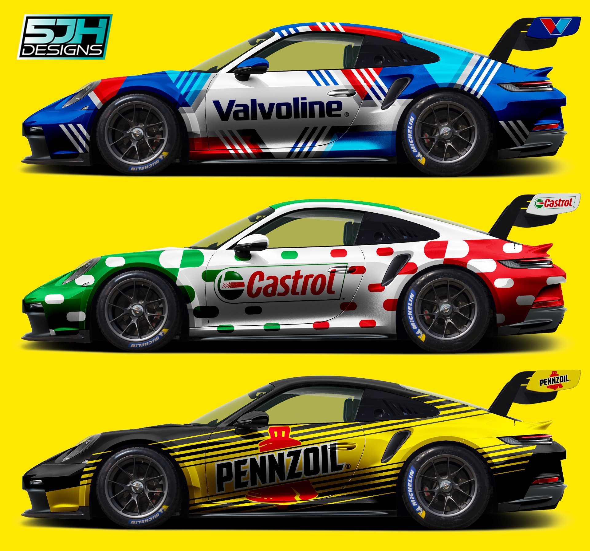 Gt3 Cup Car Decals