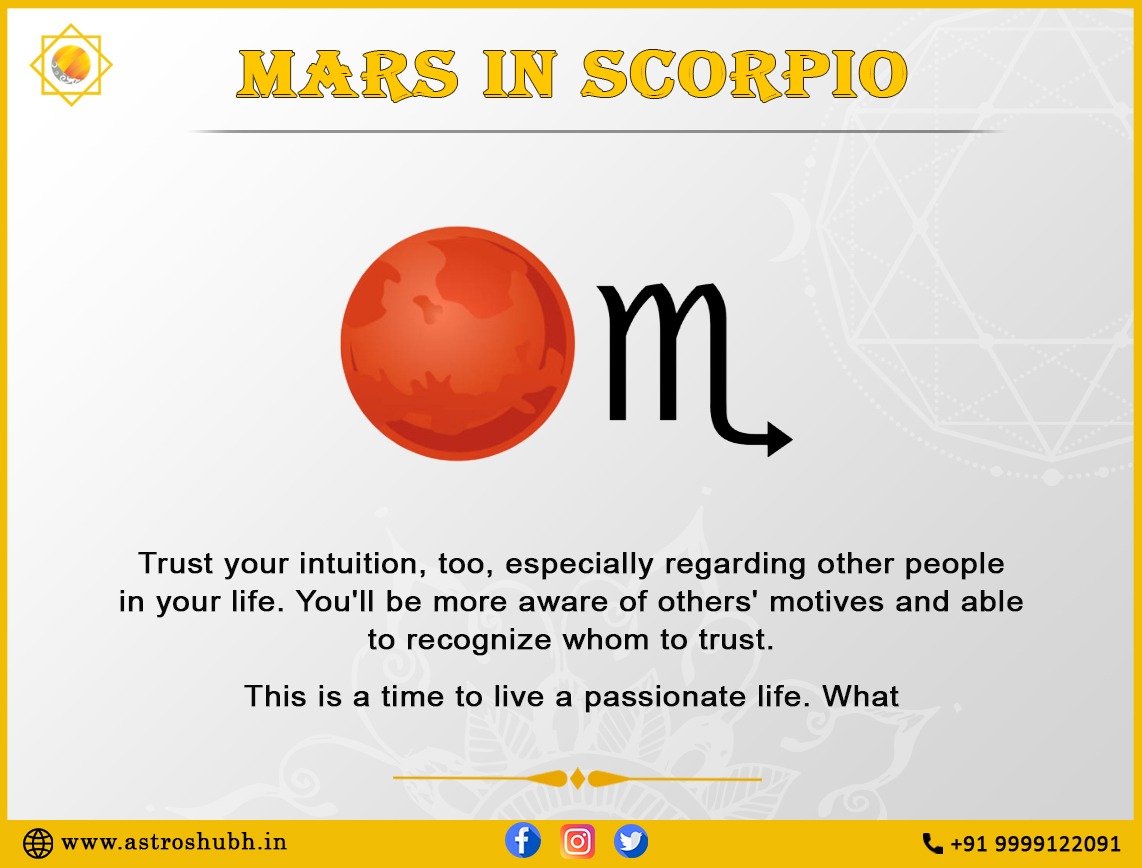 Scorpio Horoscope Meaning