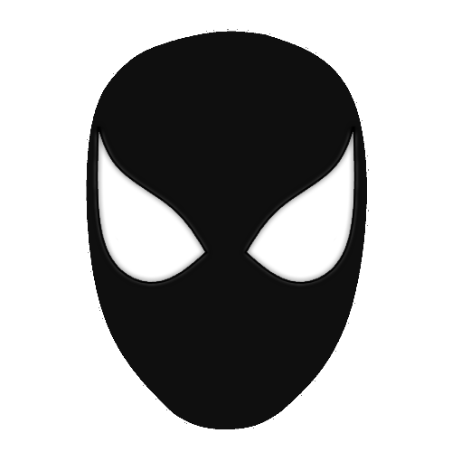 Black Spiderman Face Images