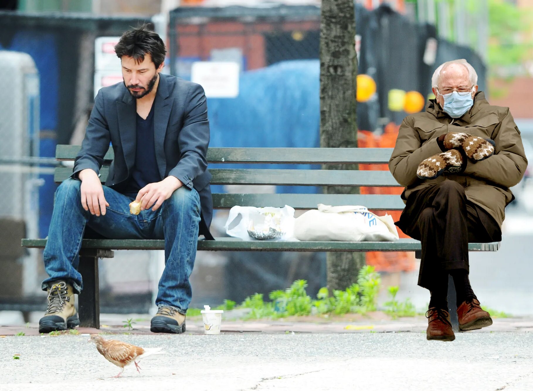 Keanu Reeves Bench Meme Keanu Reeves Breaks Down His "Sad Keanu" Meme