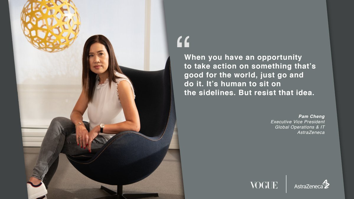 Earlier this month @vogueaustralia featured Pam Cheng, EVP Global ...