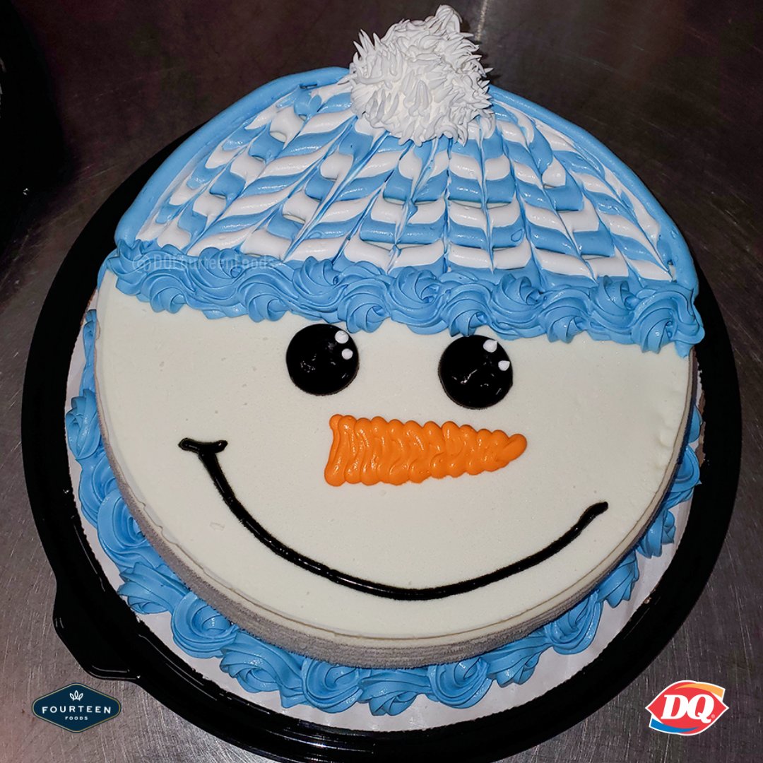 Frosty The Snowman Birthday Cake