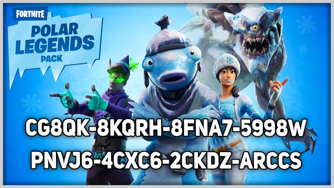Fortnite is giving away free codes for skin bundles, pickaxes, and more ...